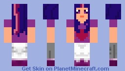 Twilight Sparkle Minecraft Skin