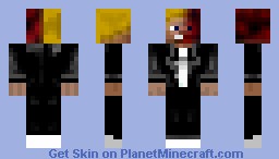 Two face Minecraft Skin