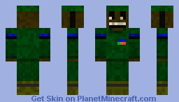 Soldier (Blue) Minecraft Skin