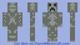 Tribal Stone Creeper Minecraft Skin
