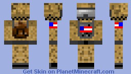 United States Special ops soldier Minecraft Skin