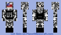 U.S. Spec ops/Night ops Soldier Minecraft Skin