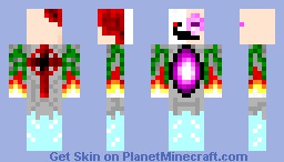 Nisashis God of Evil Minecraft Skin