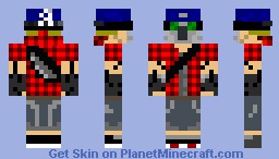 Gas Mask Guy Minecraft Skin