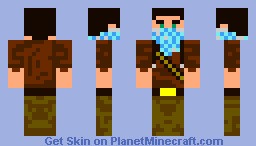 Nathan Drake Minecraft Skin