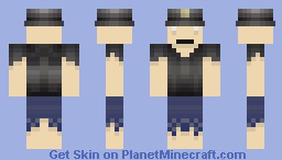 Undead Ghost Miner Minecraft Skin