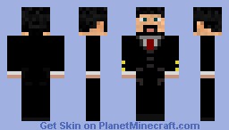 Secret Service Agent Minecraft Skin