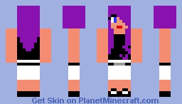 Cute Chic XD Minecraft Skin