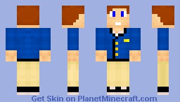 Proper Uniform Man Minecraft Skin