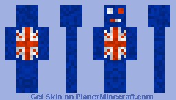 Union Jack Man Minecraft Skin
