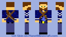 Union Steve Minecraft Skin
