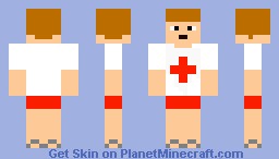 Lifeguard boy Minecraft Skin