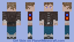 Fur coat boy. Minecraft Skin