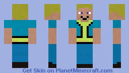 Vault Boy - Fallout Minecraft Skin