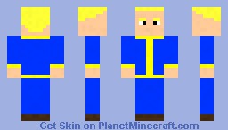Vault Boy (Fallout 3) Minecraft Skin