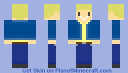 Vault Boy from the Fallout series! Minecraft Skin