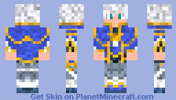 Vayne Aurelius from Mana Khemia Minecraft Skin