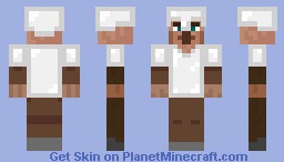 NPC Villager Warrior Minecraft Skin