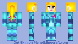 Zero Suit Samus Minecraft Skin