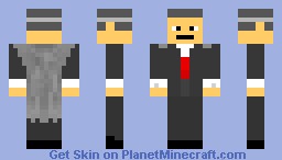 Vincent Van Ghoul Minecraft Skin