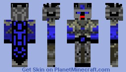 Imperial Water King Minecraft Skin