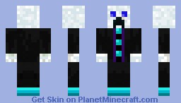 Snow creeper v1 Minecraft Skin