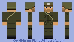American Solider Minecraft Skin