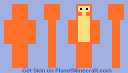 Waddle Dee Minecraft Skin