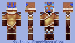 Forest Walker [Native/Blue] Minecraft Skin