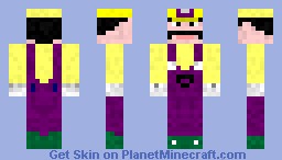 Wario Minecraft Skin
