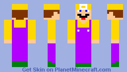 Wario Minecraft Skin