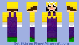 Wario Minecraft Skin