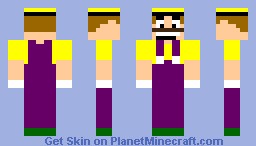 Wario Minecraft Skin
