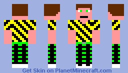 Warning Minecraft Skin