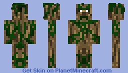 Creeper Tree! Minecraft Skin