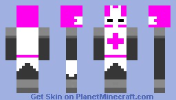 Warrior Pink Minecraft Skin