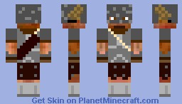 Warrior Minecraft Skin
