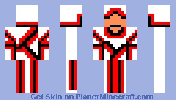 Red Warrior Skin :D Minecraft Skin