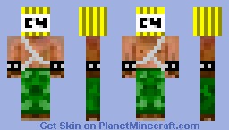 C4 Army Warrior Minecraft Skin