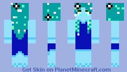 Water Goddess Minecraft Skin