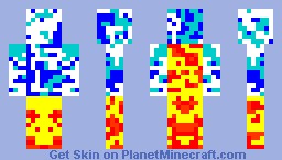 Water lava Boy Minecraft Skin