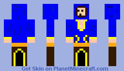 Water Mage Minecraft Skin