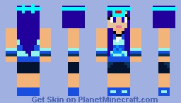 Water Princess Minecraft Skin