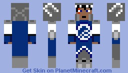 Water Tribe Warrior Minecraft Skin