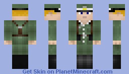Wehrmacht Field Commander Minecraft Skin