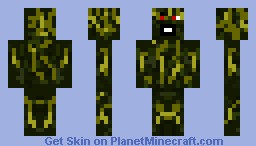 weird swamp monster Minecraft Skin