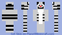 White Tiger Skin Minecraft Skin