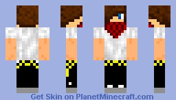 White shirt Minecraft Skin
