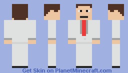 Man in a white tuxedo Minecraft Skin