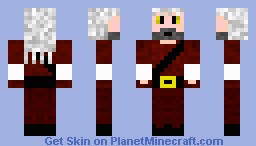 Witcher 3 Minecraft Skin